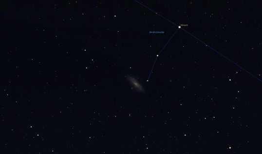 Andrómeda, La Galaxia Que Colisionará Con La Vía Láctea, Ya Es Visible ...
